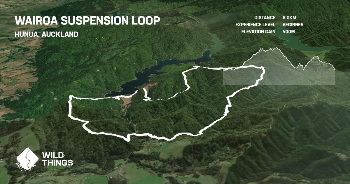 Wairoa Suspension Loop, Auckland, New Zealand - Trail Running Directory ...