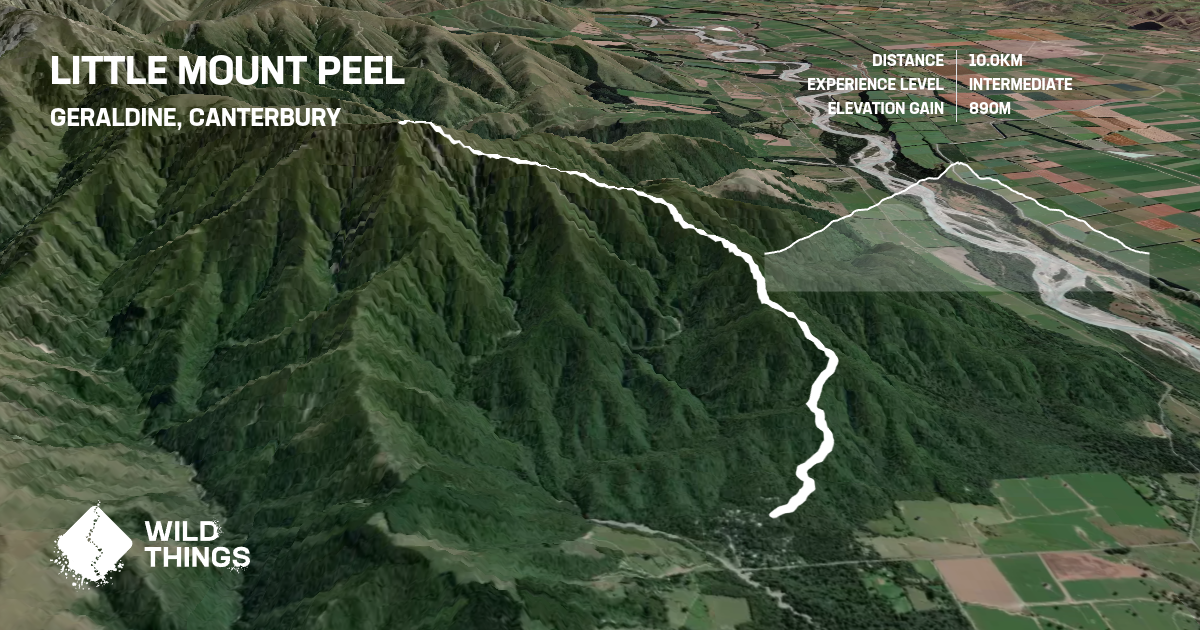 Little Mount Peel, Canterbury, New Zealand - Trail Running Directory ...
