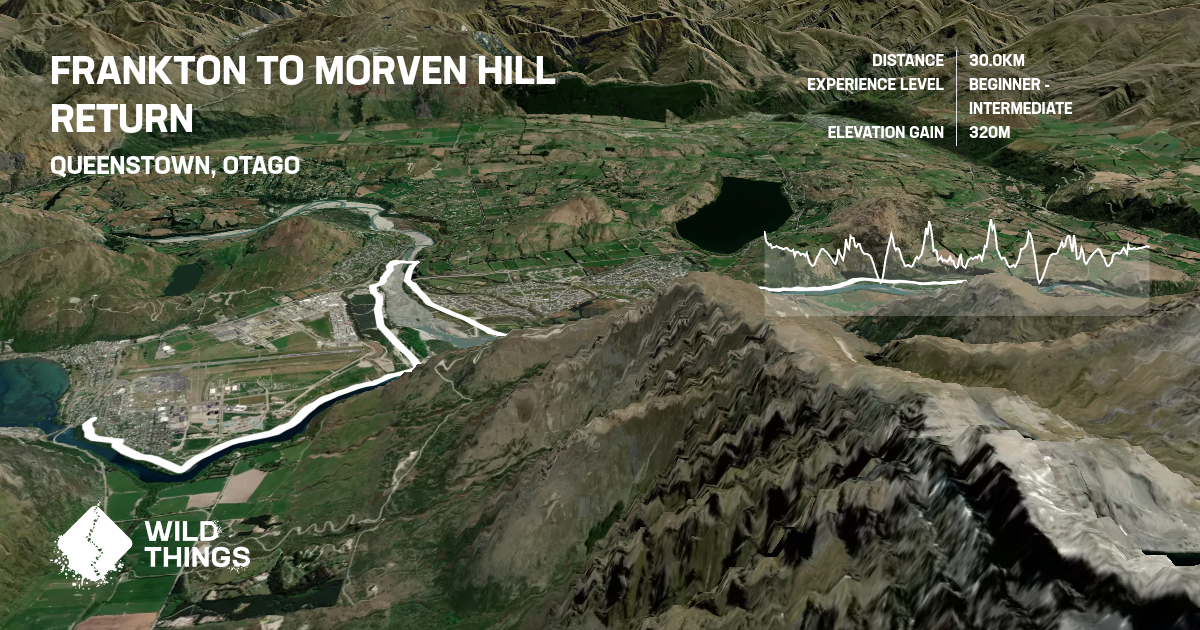 Frankton to Morven Hill Return, Otago, New Zealand - Trail Running ...