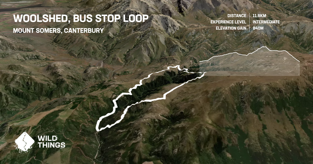 Woolshed, Bus Stop Loop, Canterbury, New Zealand - Trail Running ...